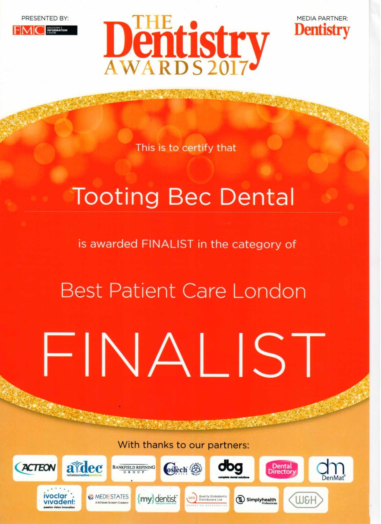 Award Winning Dentist - London, Tooting Bec